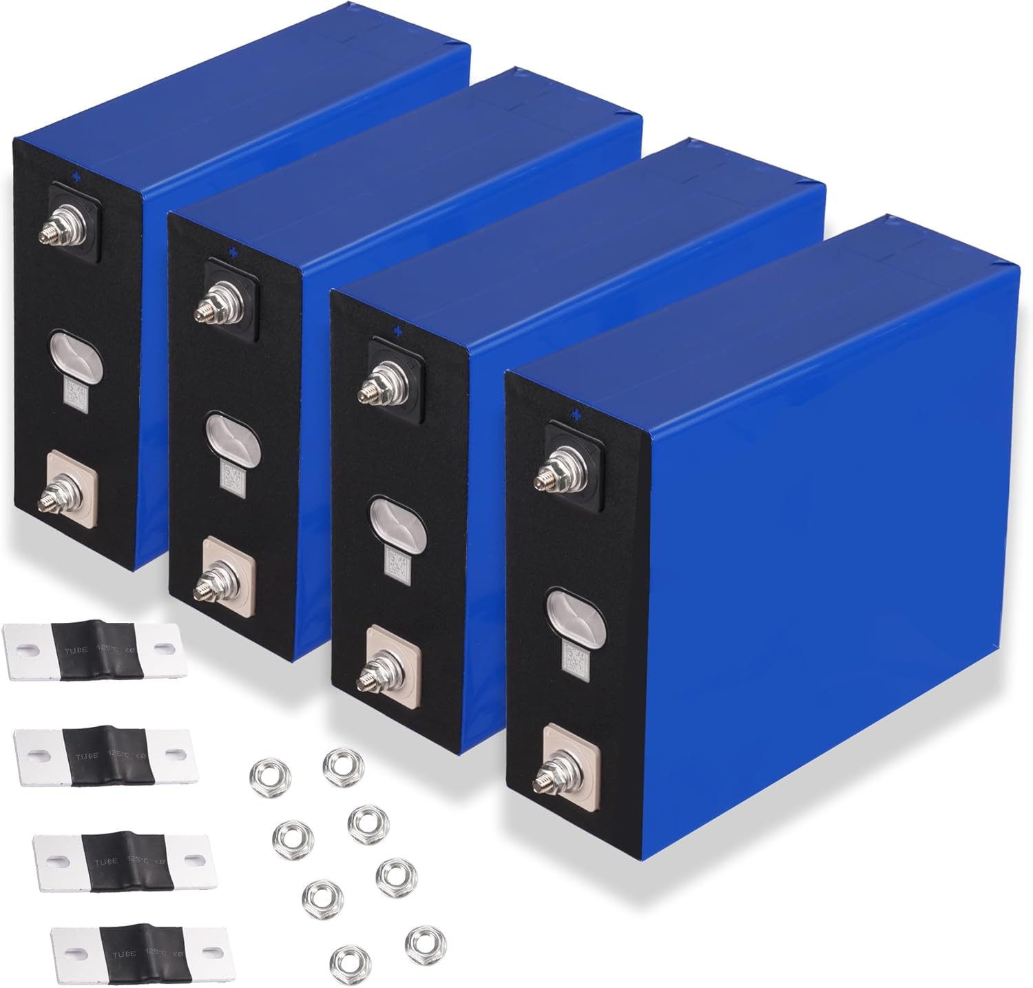 Amazon.com: 3.2V 280Ah LiFePO4 Deep Cycle 8,000-10,000 Battery Cells, 4 ...