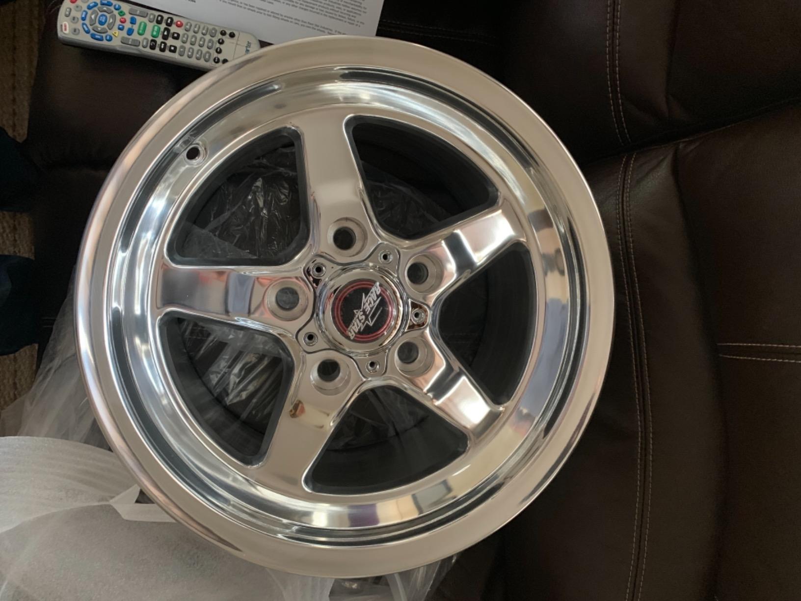 Amazon.com: Race Star Drag Star Wheel Polished 15x10-5x4.75-7.25BS 92 ...