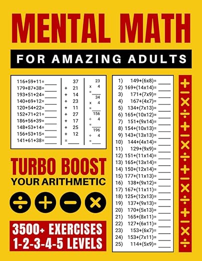Mental Math for Amazing Adults: Turbo Boost Your Arithmetic: McBryde ...