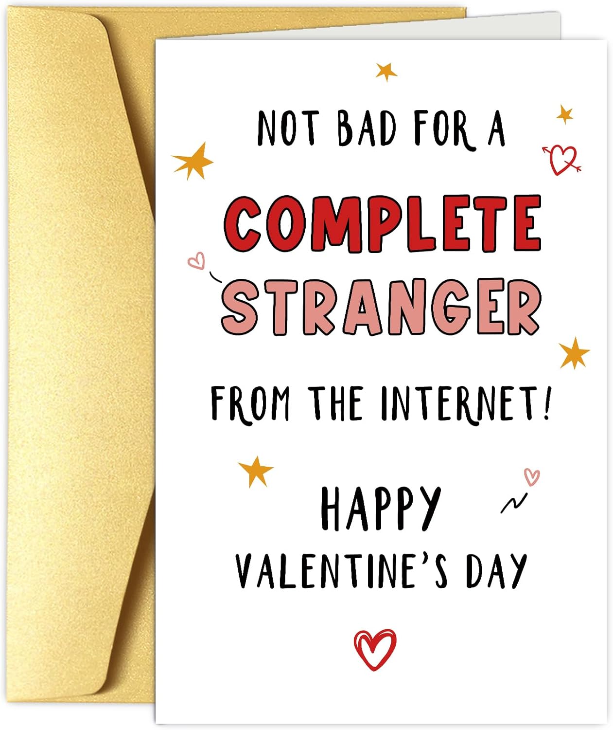 Amazon.com: Obbyidk Funny Online Dating Valentines Card, Internet ...