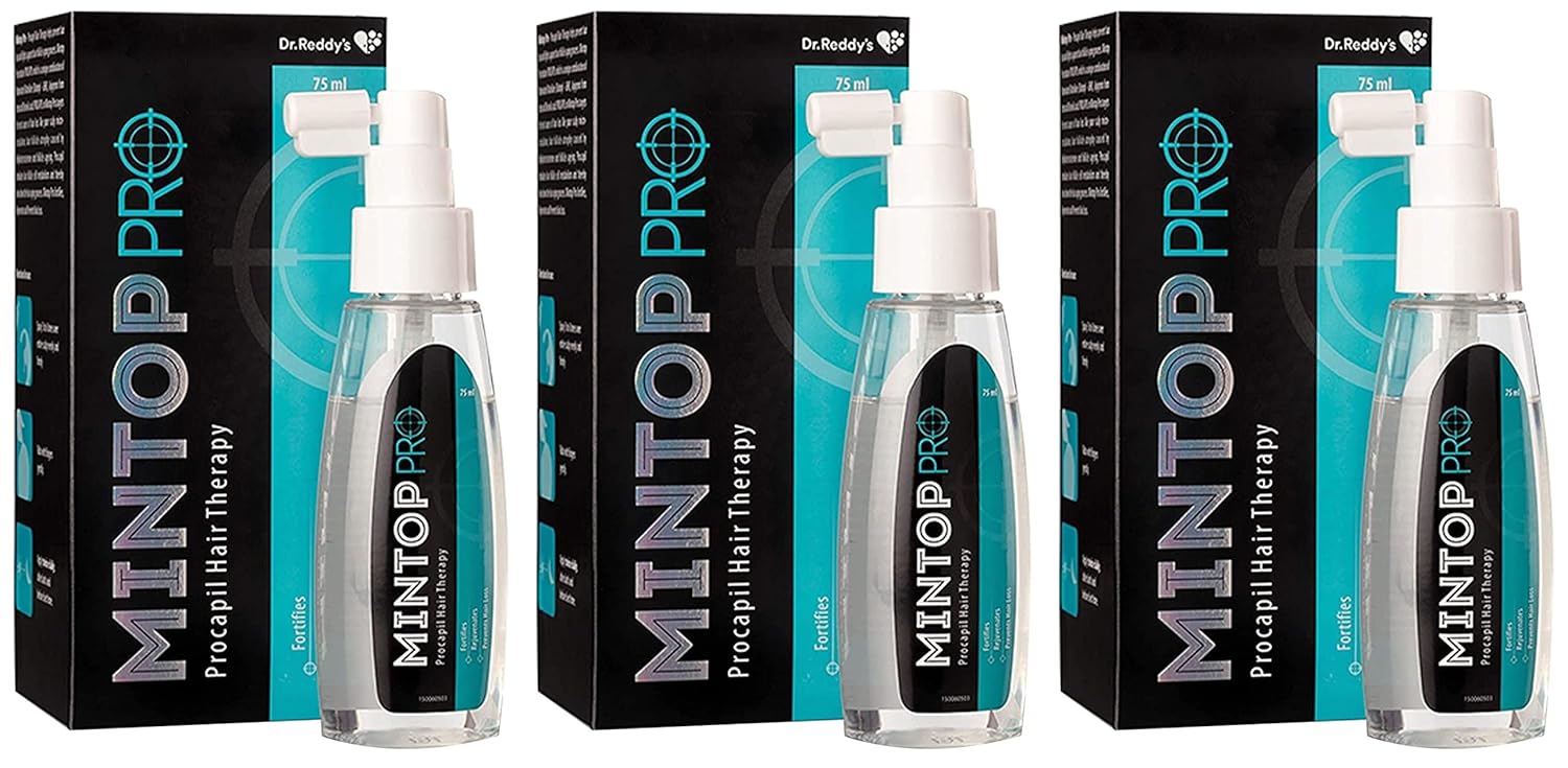 Buy Mintop Pro Serum With Procapil Hair Therapy 75 Ml X Pack Of 3, 200 ...