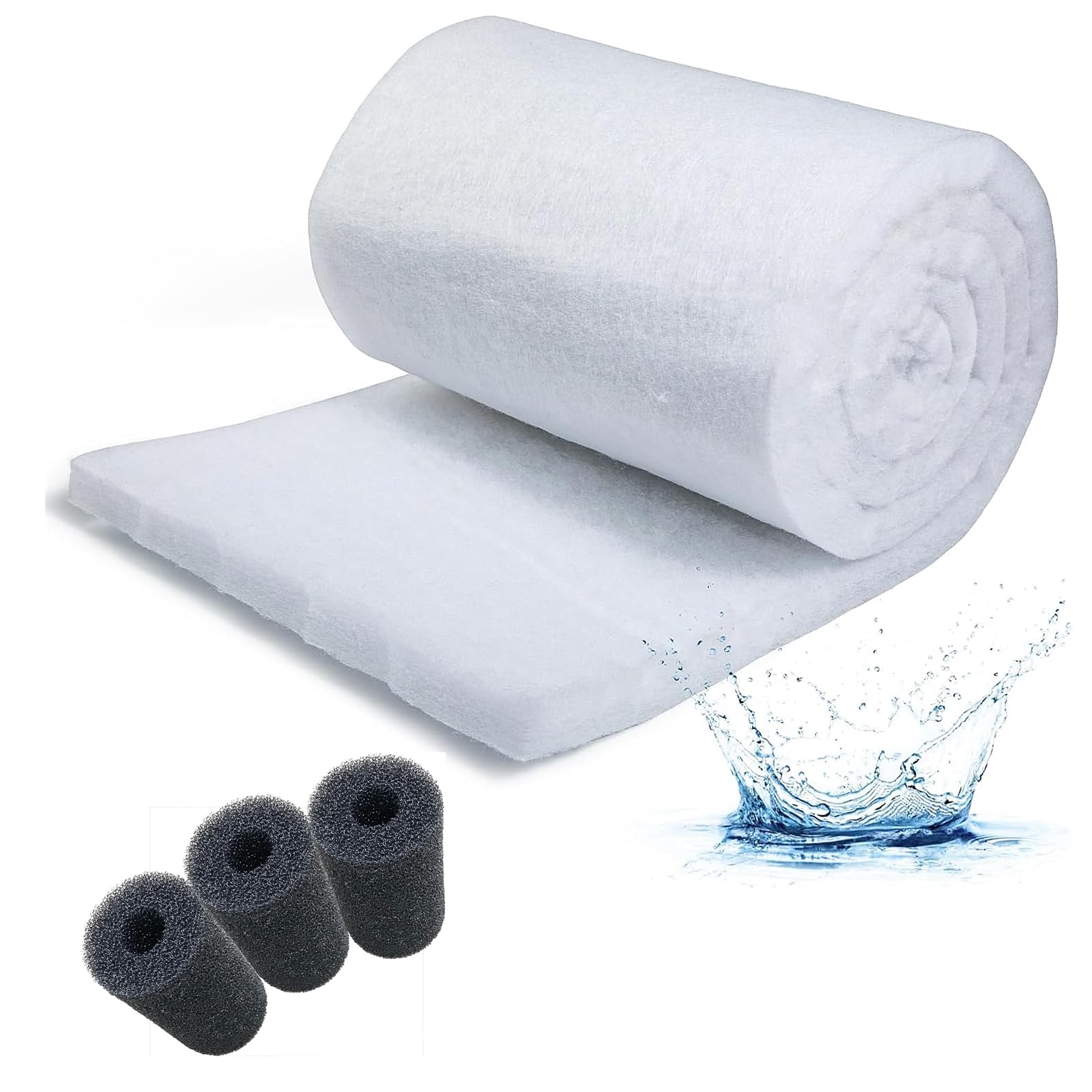 Aquarium Filter Sponge pad Aquarium pre-Filter Foam roll Aquarium ...