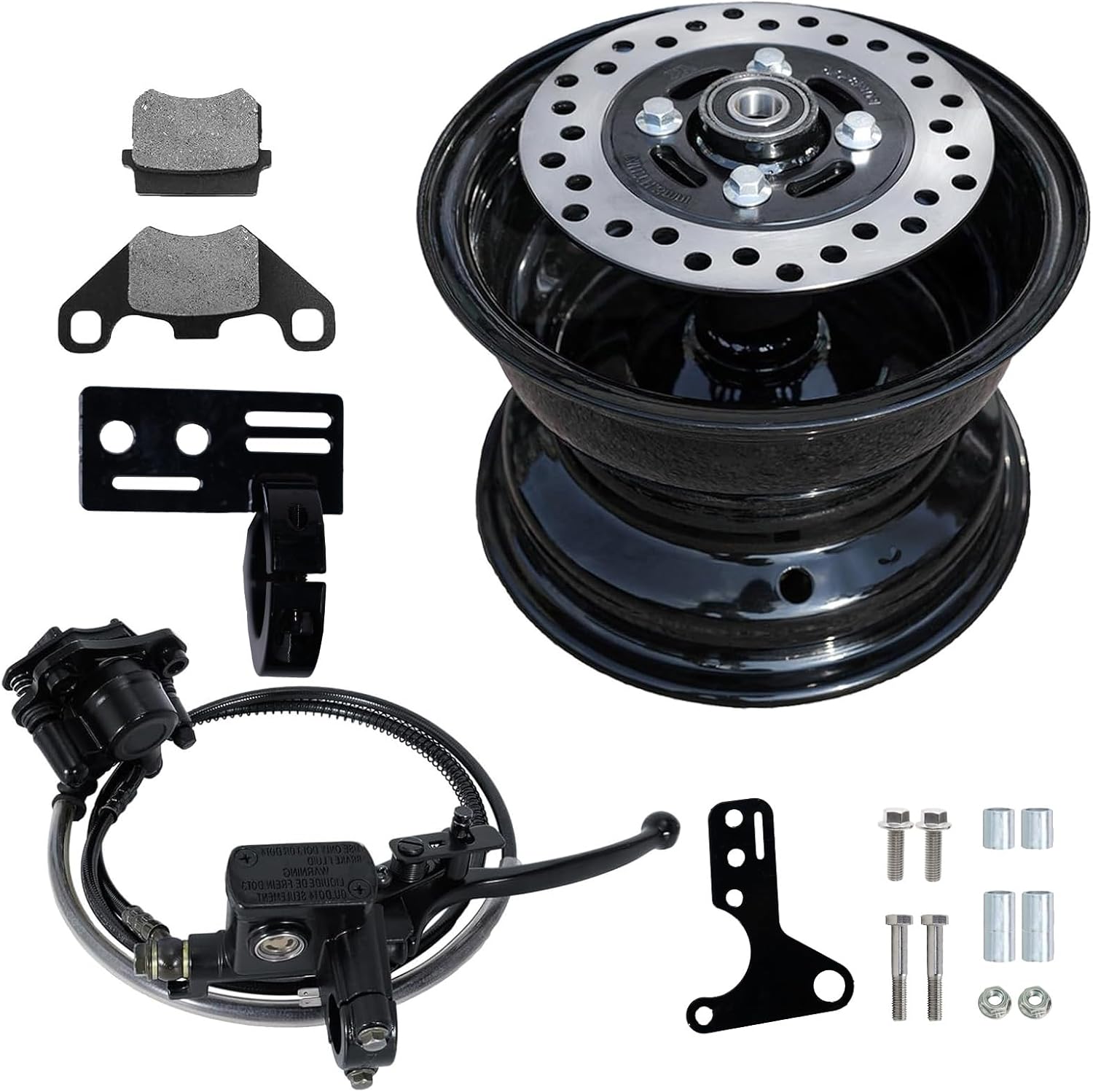 Amazon.com: JMCHstore Front Rim Disc Hydraulic Brake Kit For Coleman ...