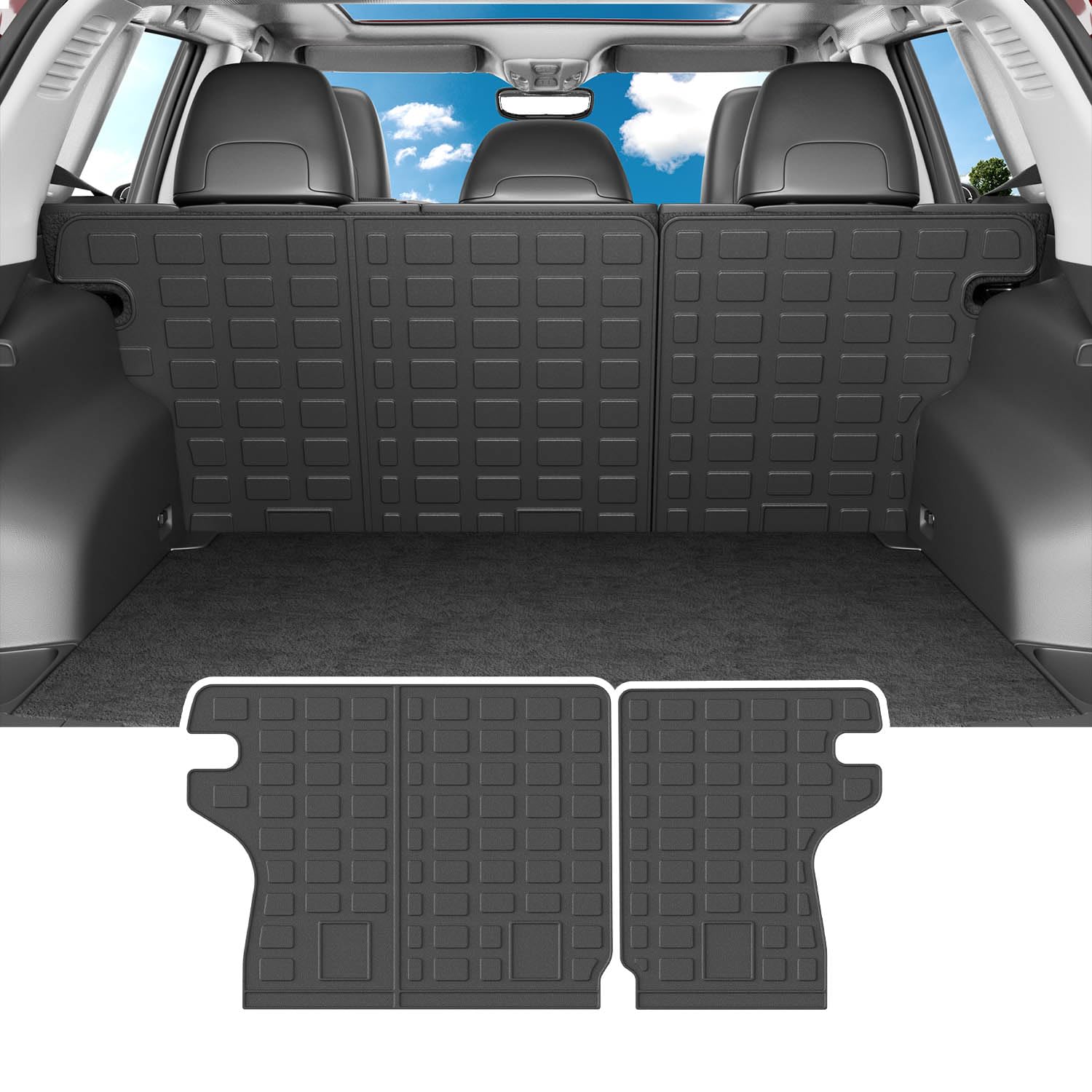 Amazon.com: powoq Backrest Mat Compatible with 2017-2025 Jeep Compass ...