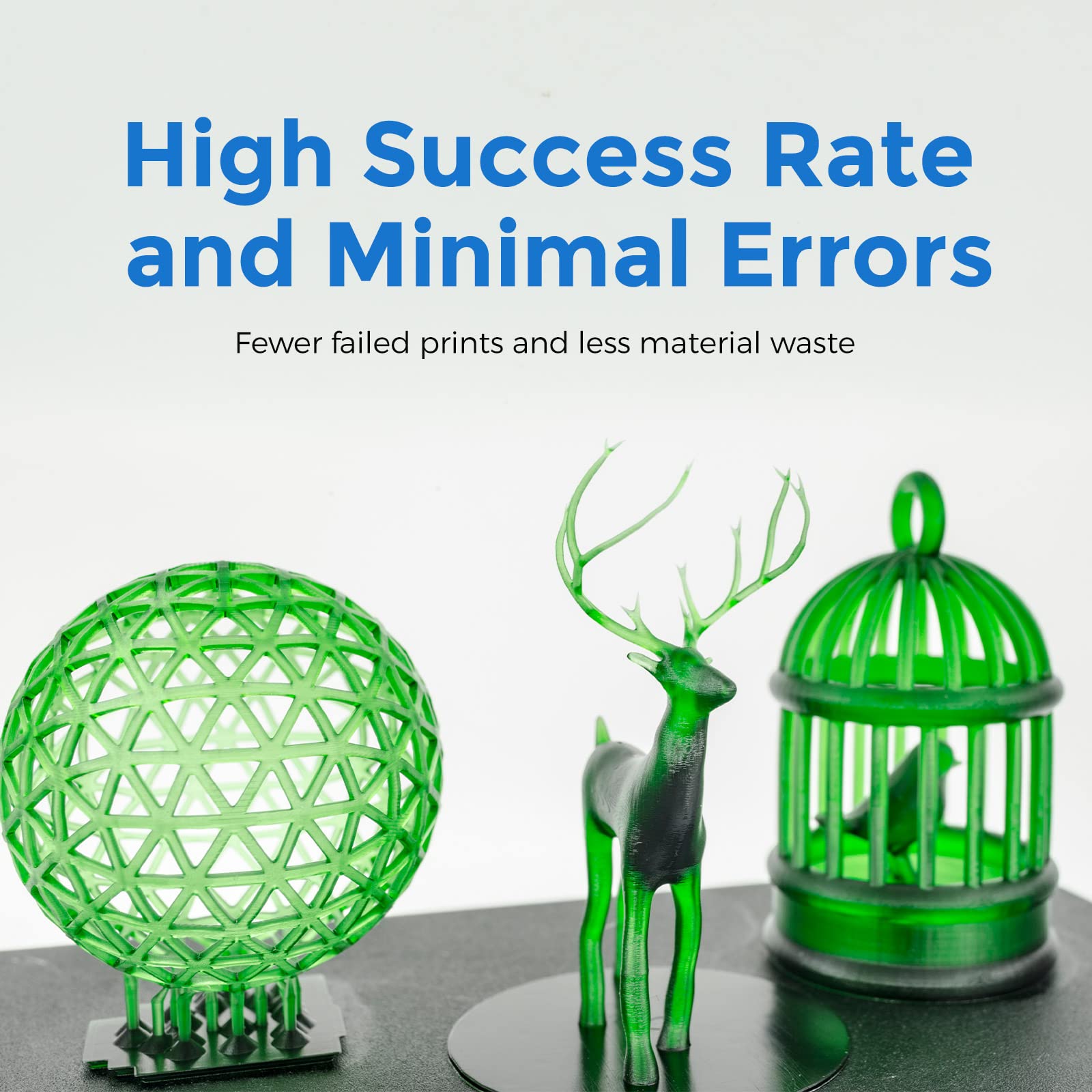 Snapklik.com : FLASHFORGE 3D Printer Resin, LCD UV-Fast-Curing Resin ...