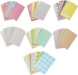 UTMACH 140 Pieces Coloured Photo Edge Stickers Mini Film Colourful ...