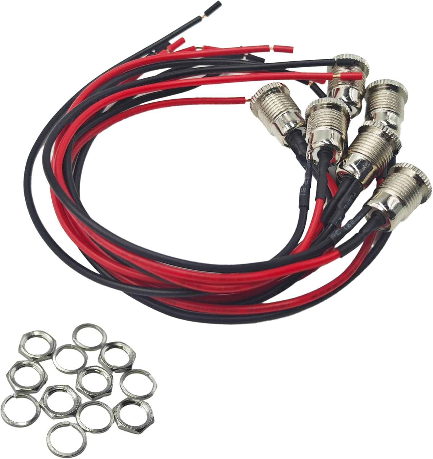 Amazon.com: Virello 6Pcs 5.5 x 2.1mm DC-099 Power Jack Cord Socket ...