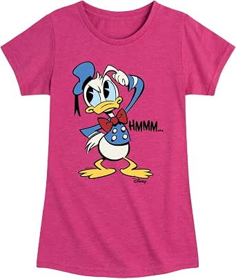 Amazon.com: Disney Donald Duck - Hmmm… - Toddler & Youth Girls Short ...