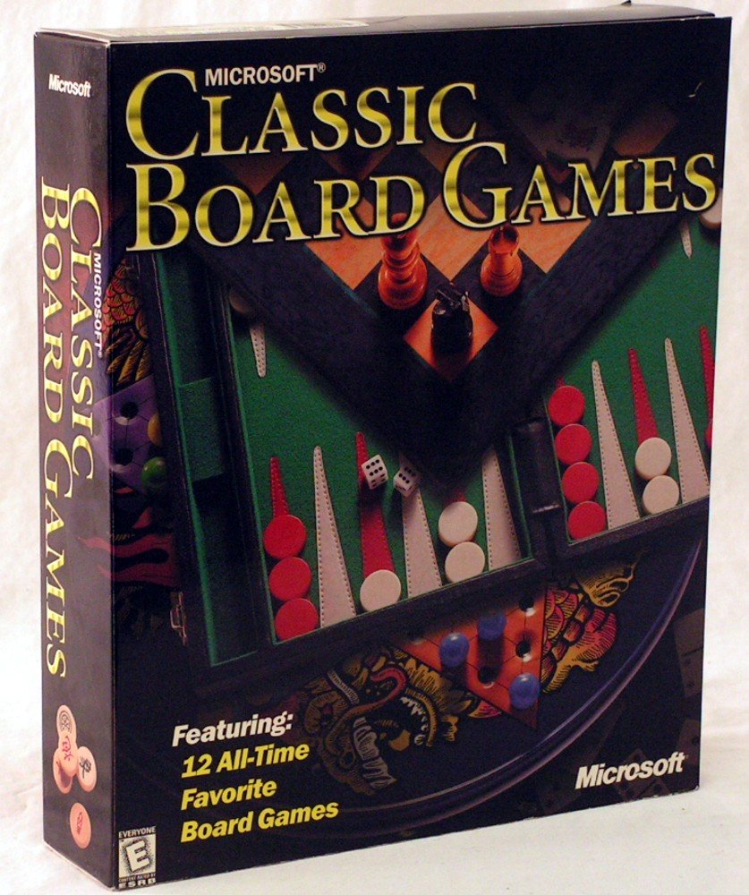 Amazon.com: Microsoft Classic Board Games (featuring 12 all-time ...