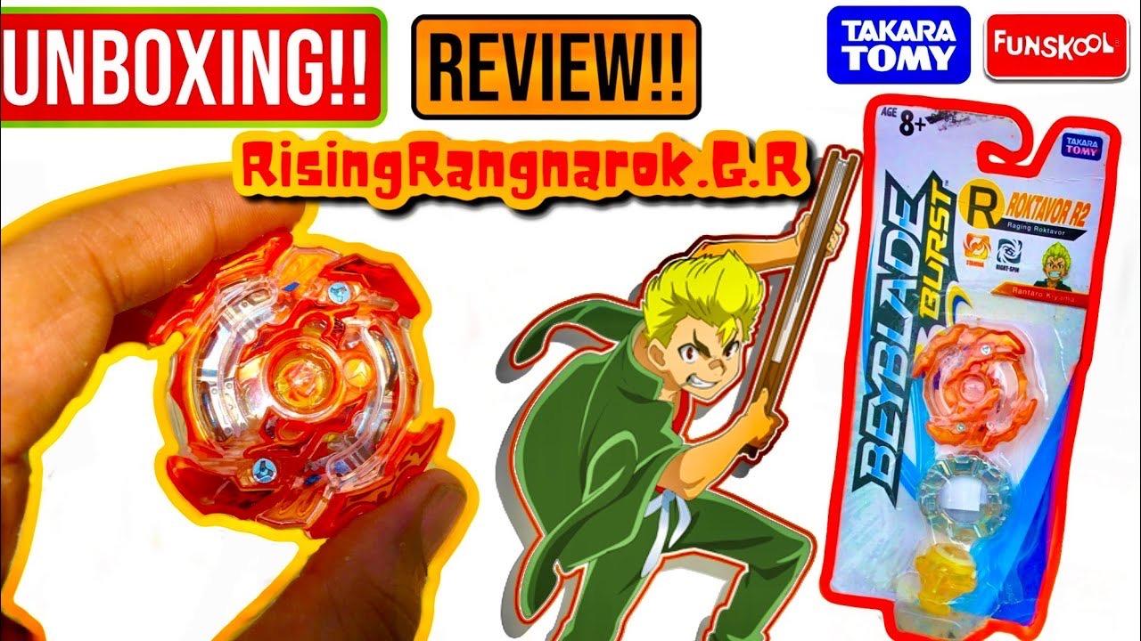Takaratomy Beyblade Burst Booster Raging Roktavor Game (Colour and ...