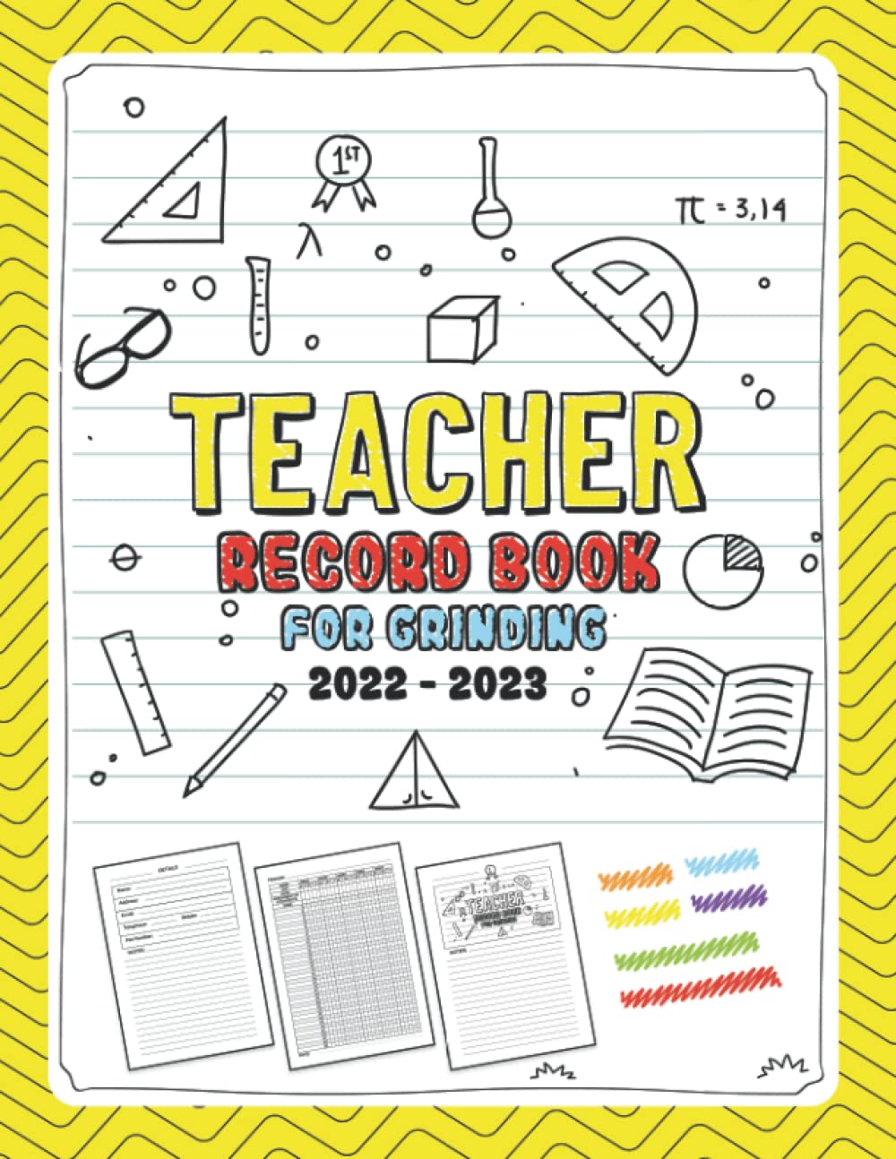 Buy Teacher Record Book For Grading 2022-2023: Large Print Grade Record ...