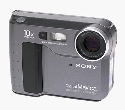 Amazon.com : Sony MVC-FD73 0.3MP Mavica Digital Camera w/ 10x Optical ...