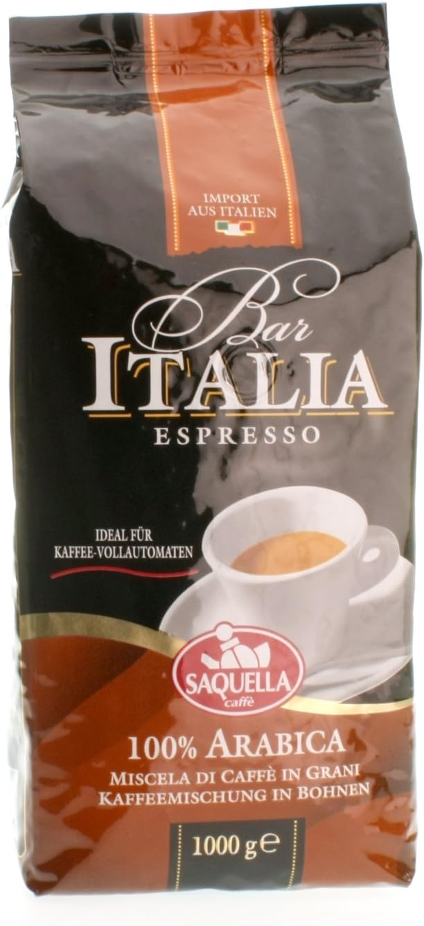 Amazon.com : Saquella Bar Italia Slow Roasted Gourmet Italian Espresso ...
