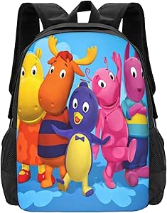Amazon.com | Pobecan The Anime Backyardigans Backpack Large Capacity ...