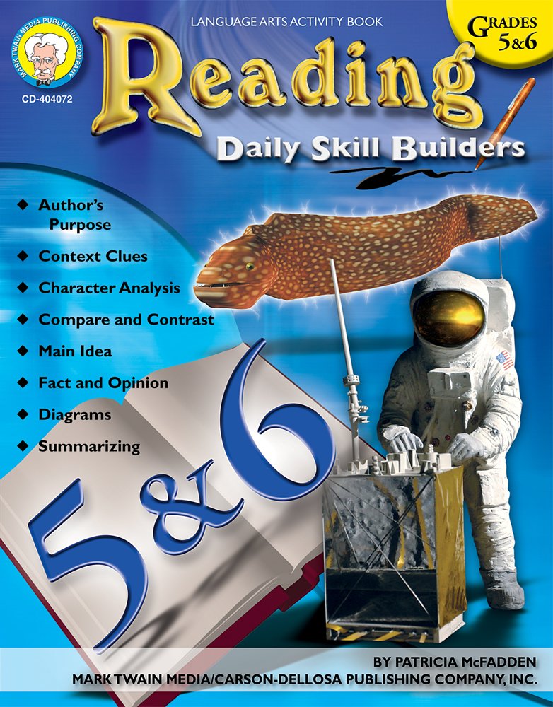 Amazon.com: Reading, Grades 5 - 6 (Daily Skill Builders): 9781580374132 ...