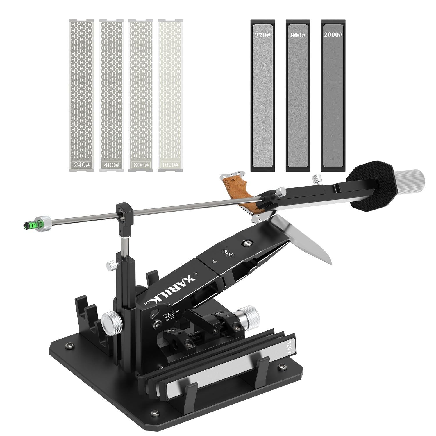 Amazon.com: XARILK Knife Sharpener System GEN2 with Aluminium Base ...