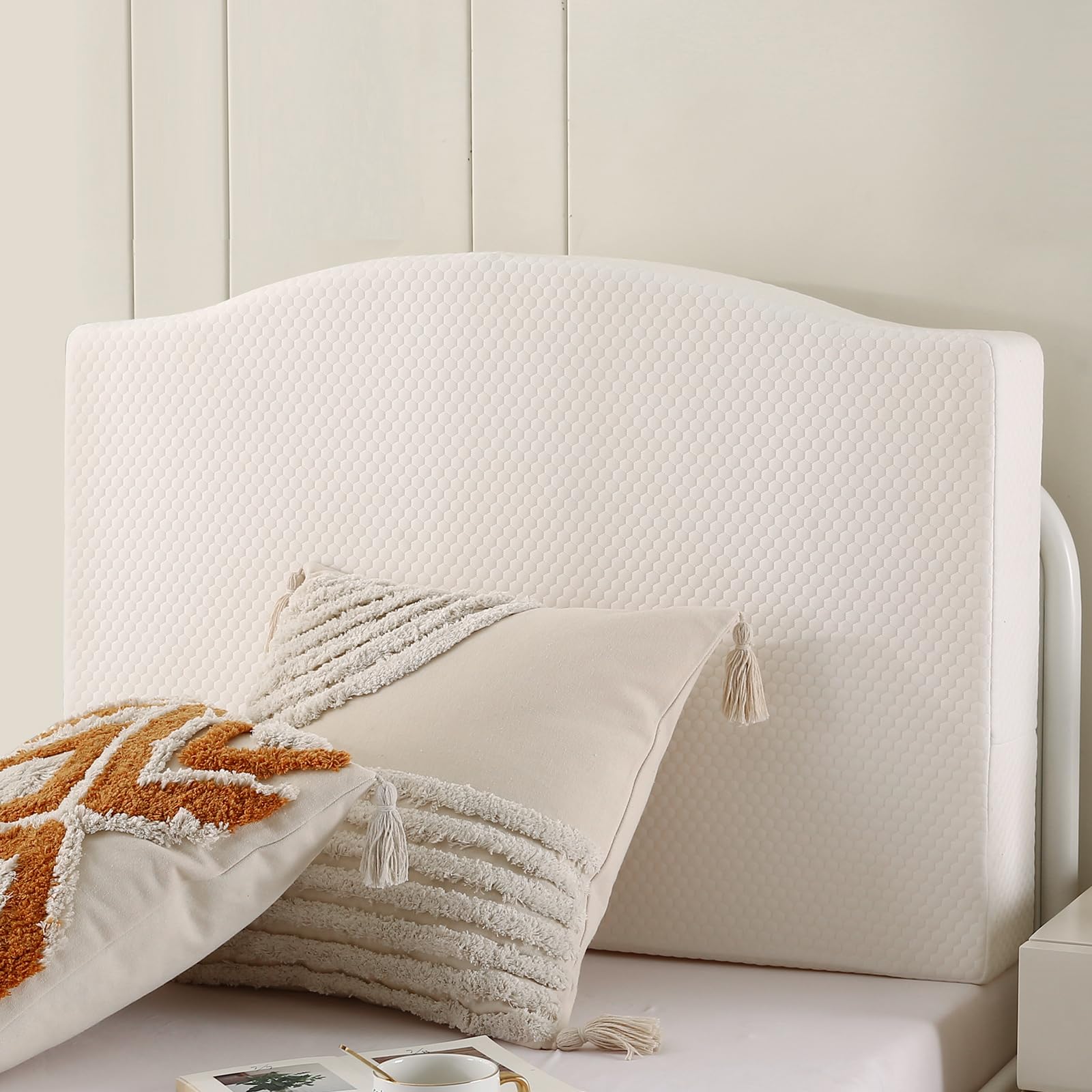 Amazon.com: Gpround Dorm Headboard Portable Cushion Bed Mattress Gap ...