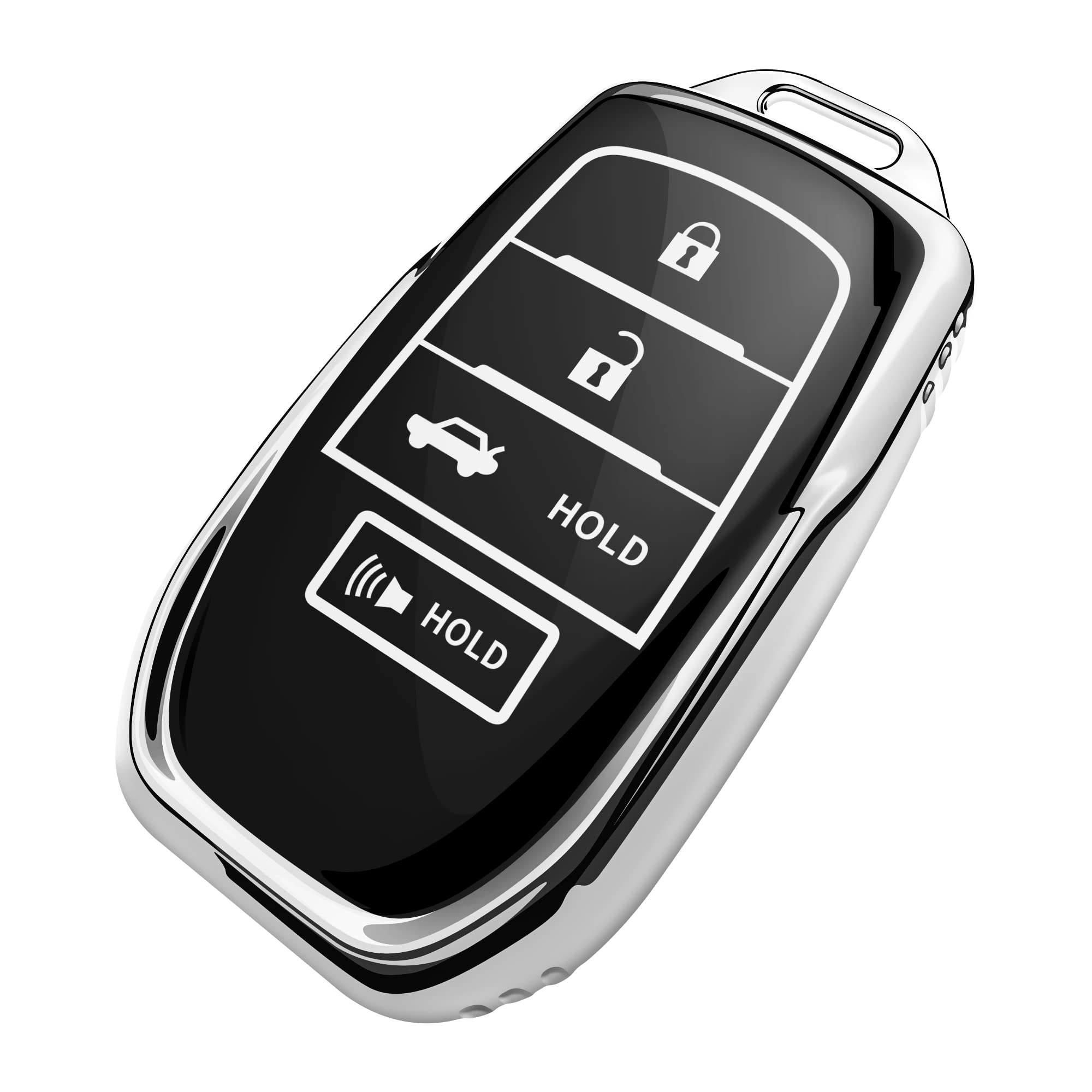 Amazon.com: Tukellen for Toyota Key fob Cover Soft Key Shell Case for ...