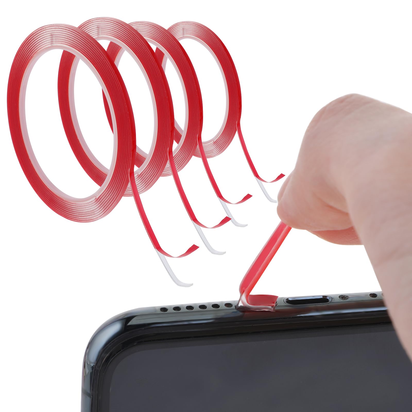 Amazon.com: Cleaner Tape for Phone Speaker and Receiver 4 Rool Cell ...