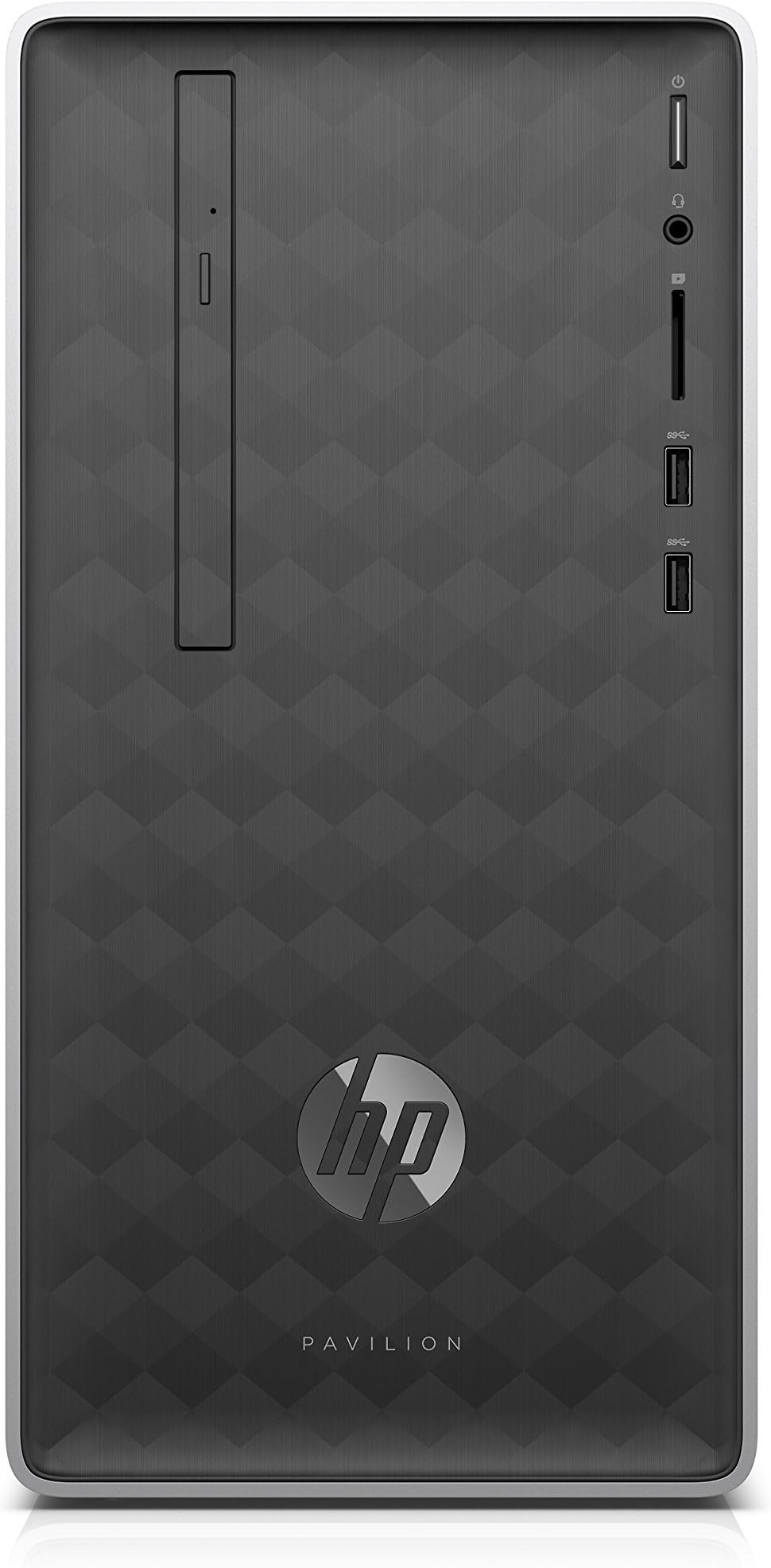 HP Pavilion 590-a0020na Desktop PC - (Ash Silver) (Intel Celeron J4005 ...