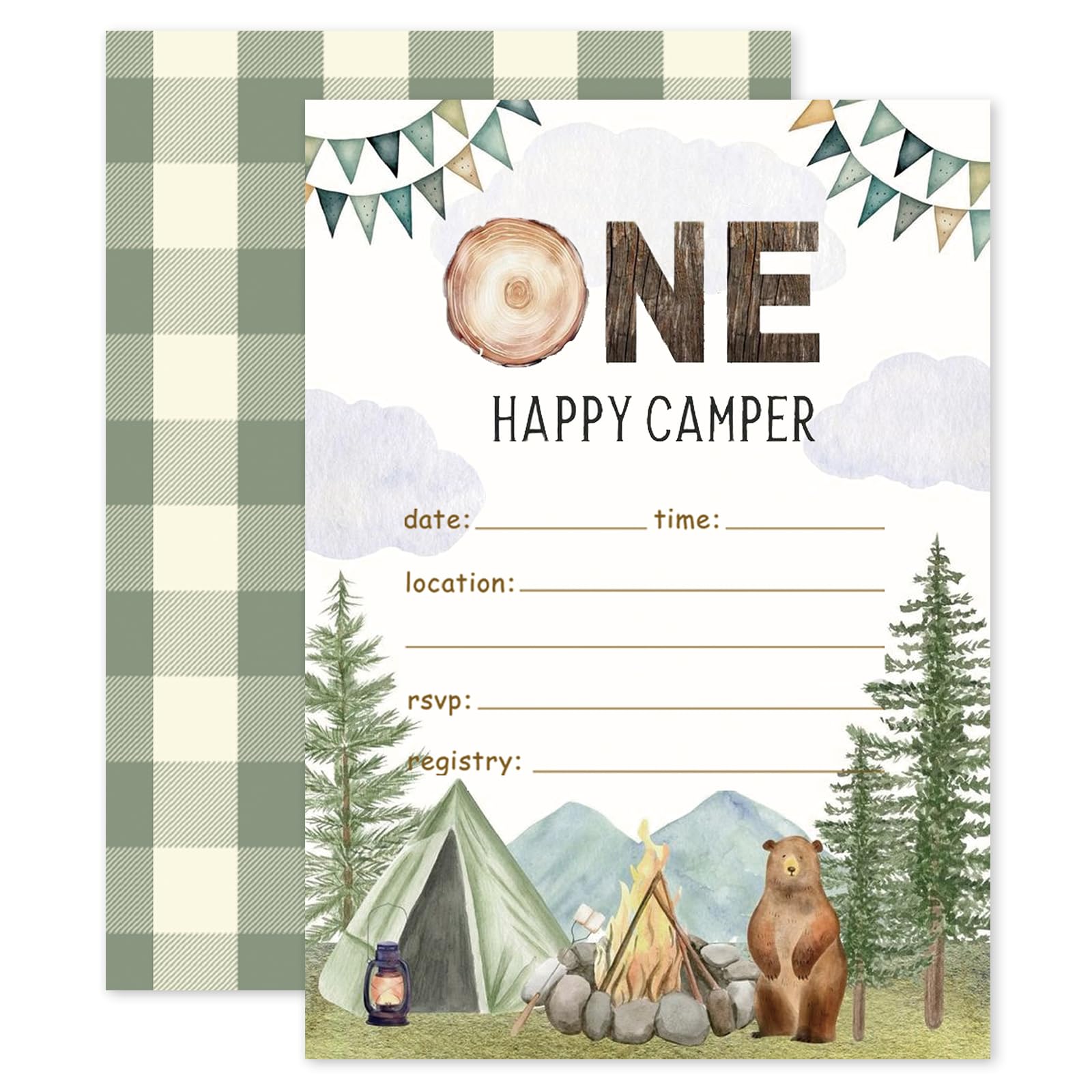 Invitaciones Con Tema De Camping 32 Invitation Ideas | Camping Theme,