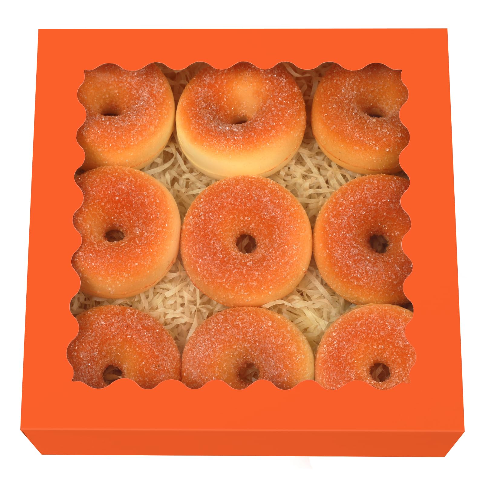 Snapklik.com : Qiqee Auto-pop Up Orange Pie Boxes