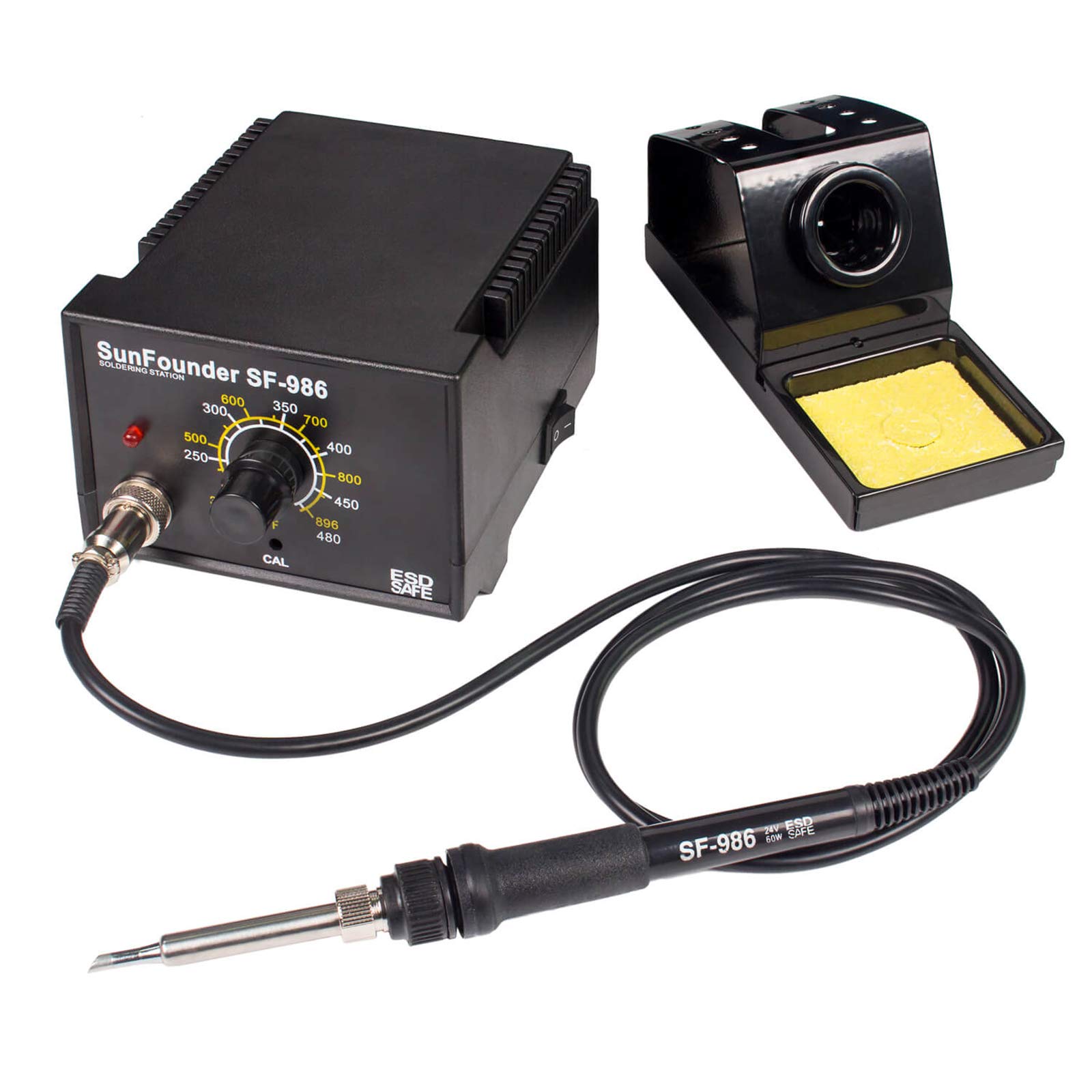 Sunfounder Electronic Soldering Station Analog Sf 986 60w Analog ...