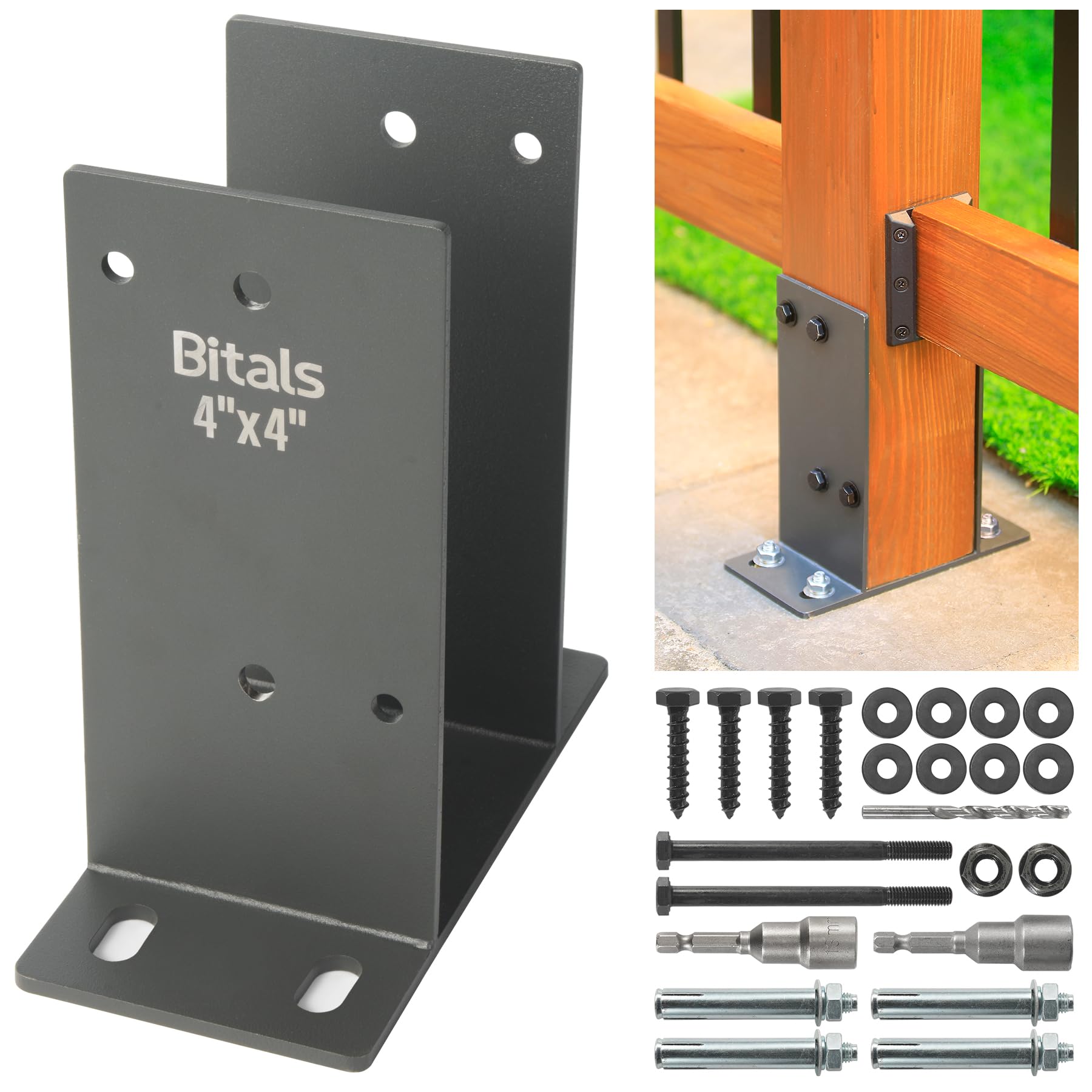 Concrete Anchor Brackets FIXING BRACKET Anchor CONCRETE IN Garden