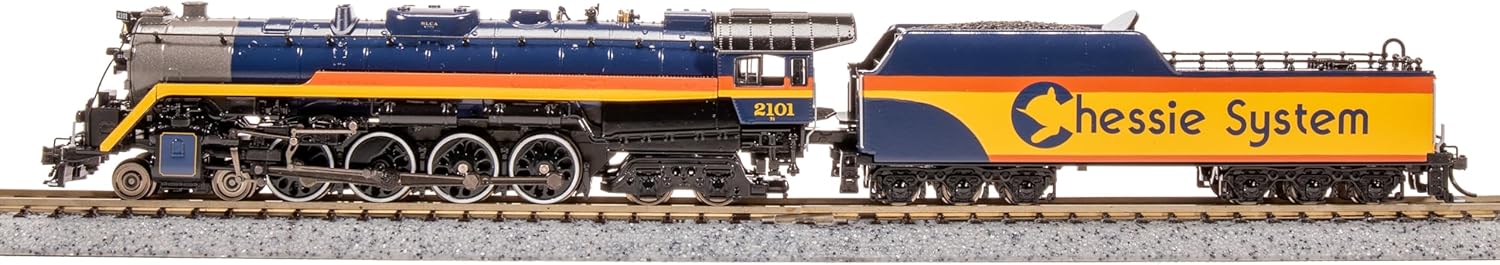 Amazon.com: Broadway Limited 7406 Reading T1 4-8-4, Chessie Steam Special #2101, Paragon4 Sound ...