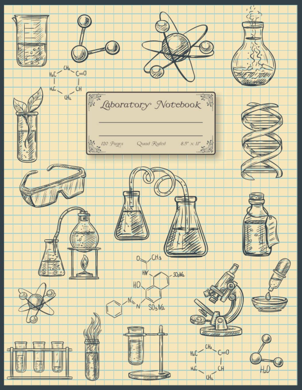 Amazon.com: Laboratory Notebook: Lab Notebook for Graduate Student ...