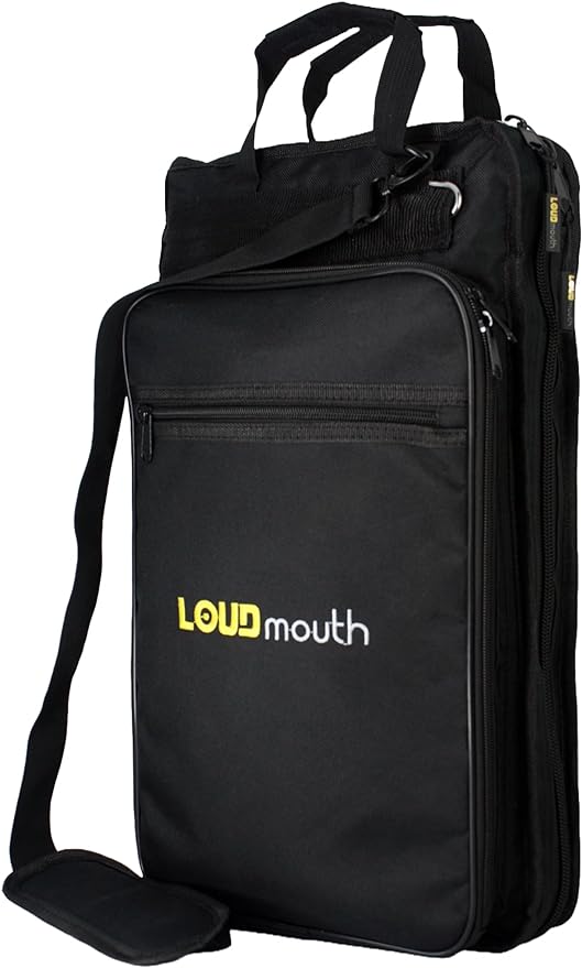 Amazon.com: LOUDmouth Professional Drumstick Mallet Bag, Large Capacity ...