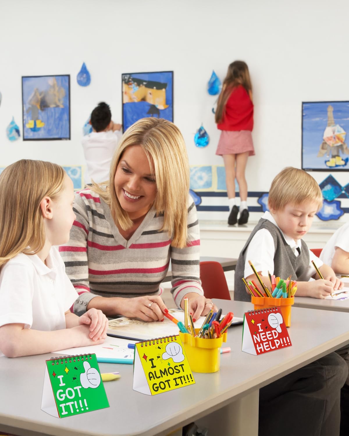 24 Pcs I Need Help Mini Flip Chart for Classroom Nepal | Ubuy