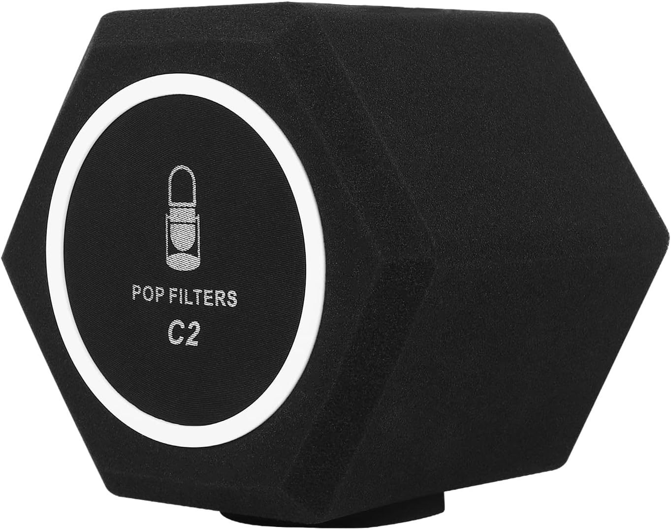 Amazon.com: Micfuns c2 Microphone Pop Filter Shield Accessory ...