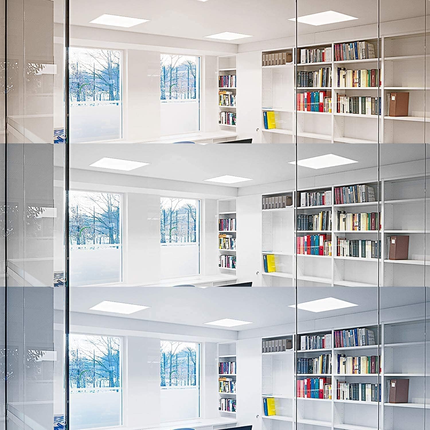 Panel plano de luz LED de 2 x 2 pies, 203040 W, temperatura de color ...