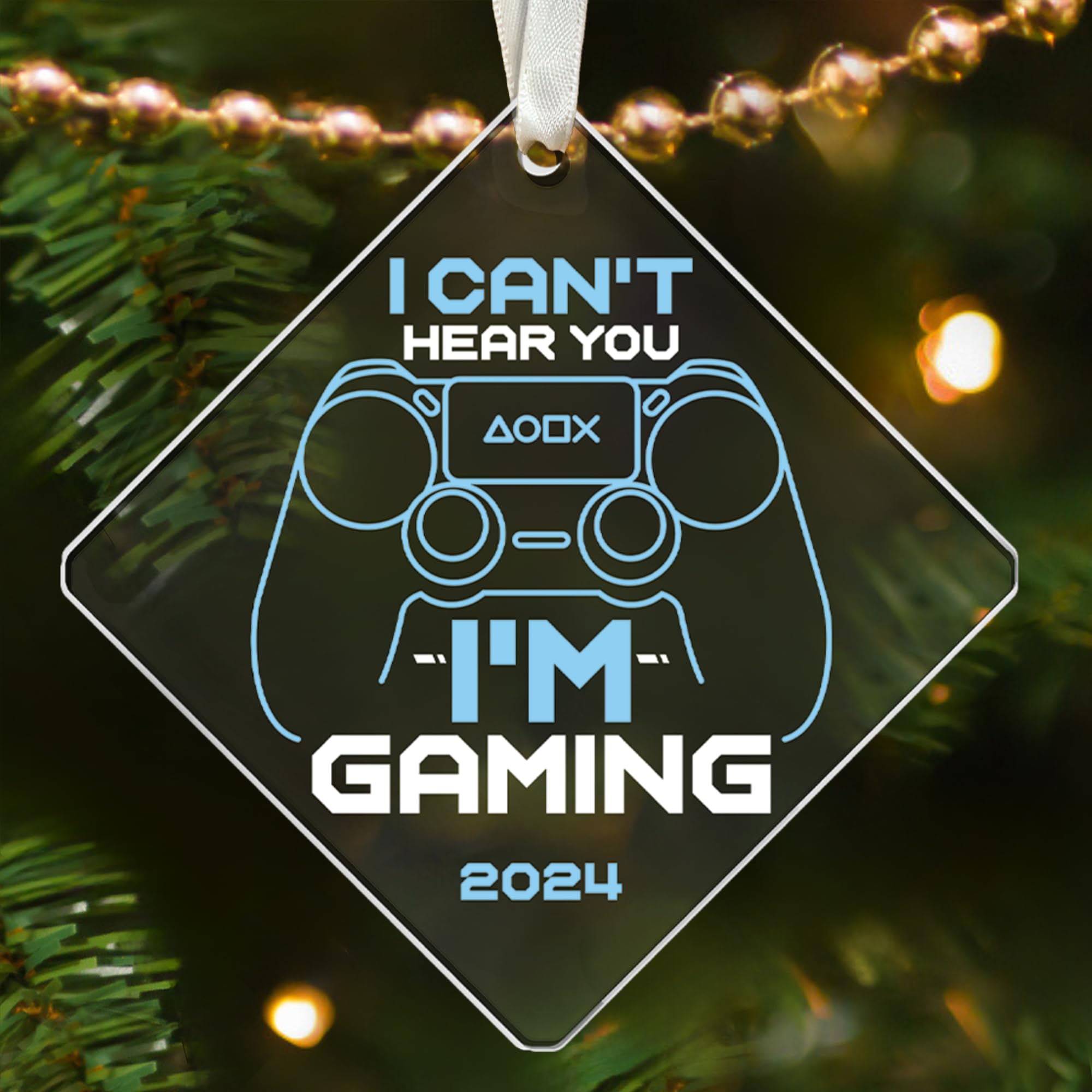 Amazon.com: Gaming Christmas Ornaments - Video Game Christmas Ornament ...