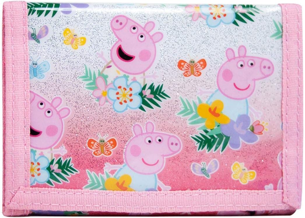 Peppa Pig All Over Print Girl's Pink Wallet : Amazon.co.uk: Fashion