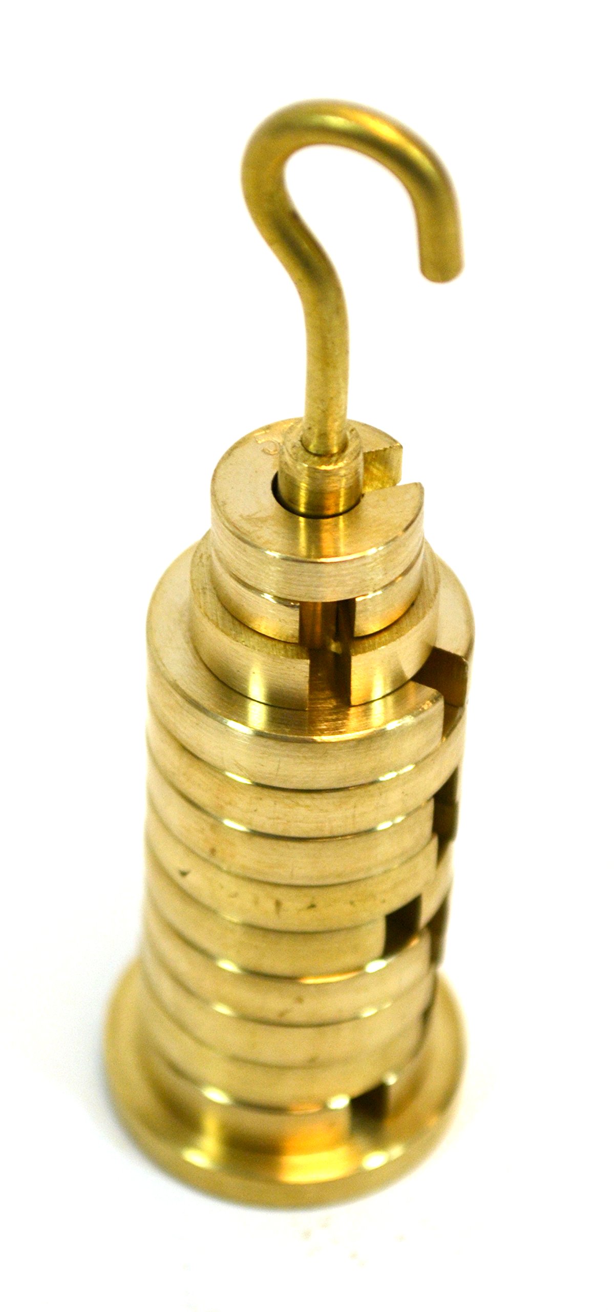 Stainless Steel Slotted Weight Holder Eisco Labs Stainless Steel Mass ...