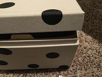Amazon.com: Kate Spade New York Recipe Box with 40 Double Sided Recipe Cards, Deco Dot: Home ...