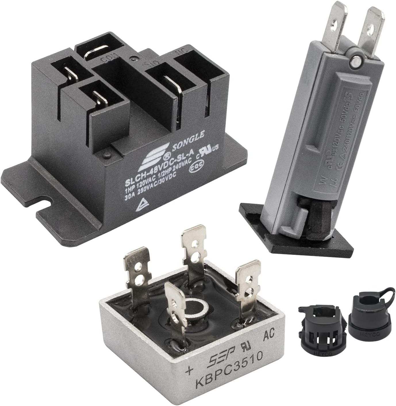 Upgrade Club Car Battery Charger Repair Kit for 48 Volt PowerDrive ...