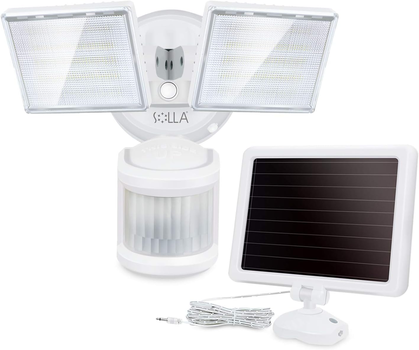 Amazon.com: SOLLA 1500LM LED Solar Security Light Outdoor, Motion ...