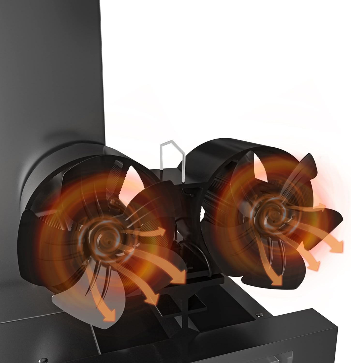 Amazon.com: FUTURESUN Wood Stove Fan Heat Powered, 10 Blades Fireplace ...