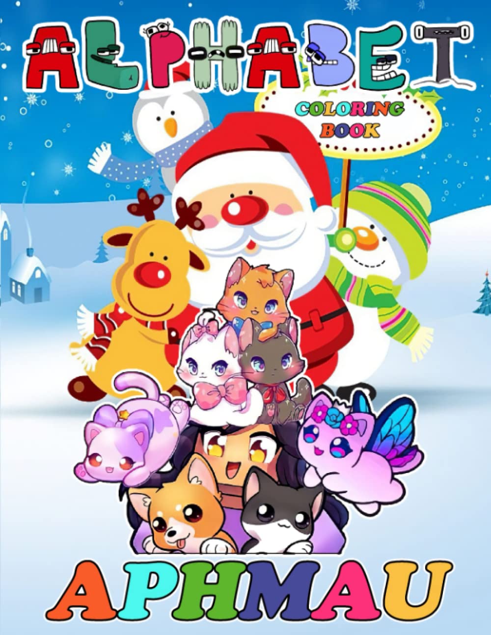 Aphmau Jess Coloring Book Alphabet and Numbers for Fan Teen Kid: Aphmau ...