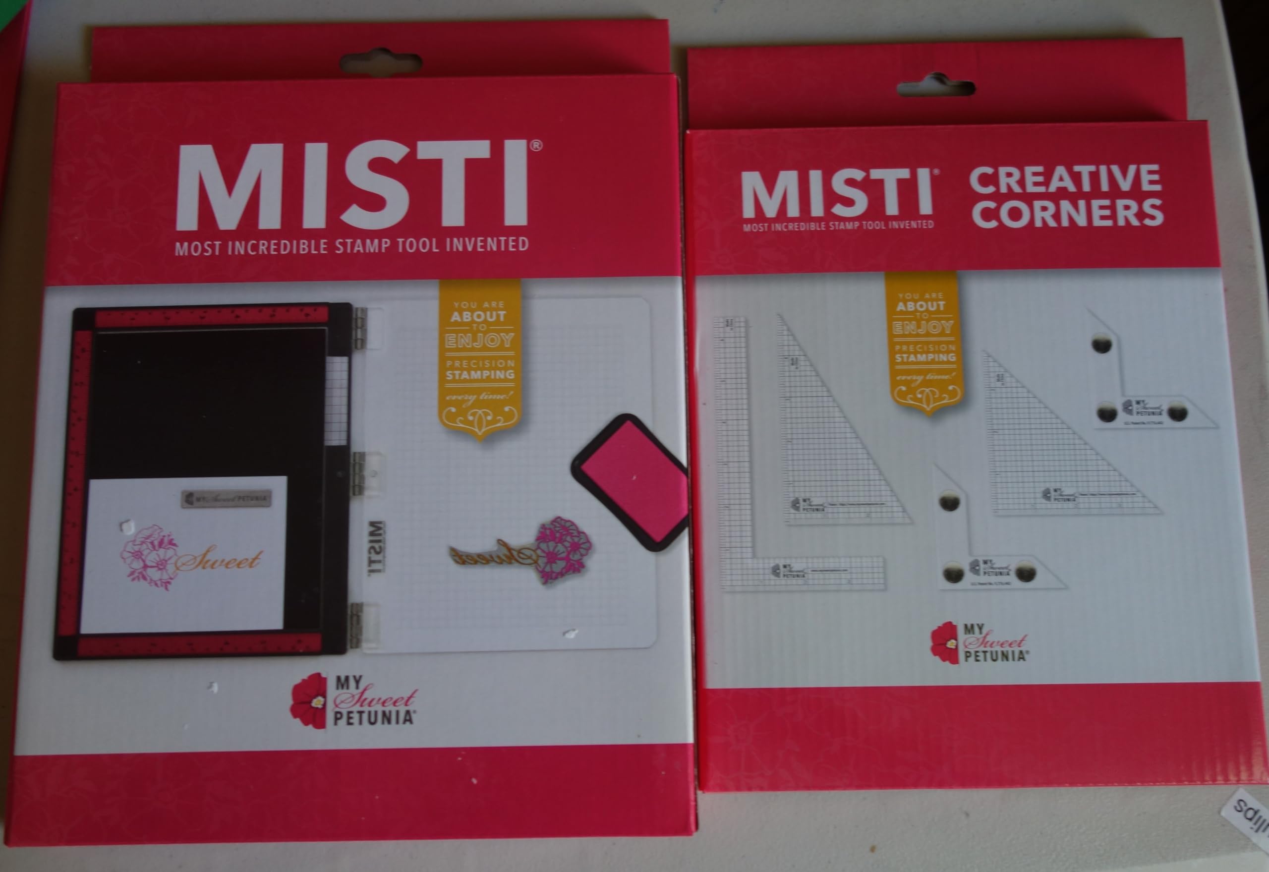 Amazon.com: Memory MISTI Stamp Tool with 12.5 x 12.5 Inch Stamping Area ...