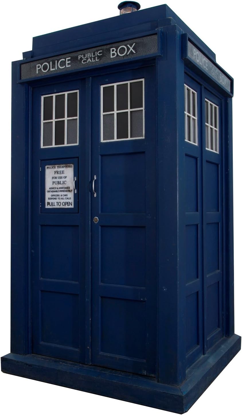 Amazon.com: Bargain Max Decals Doctor Police Box Who Blue Window Laptop ...