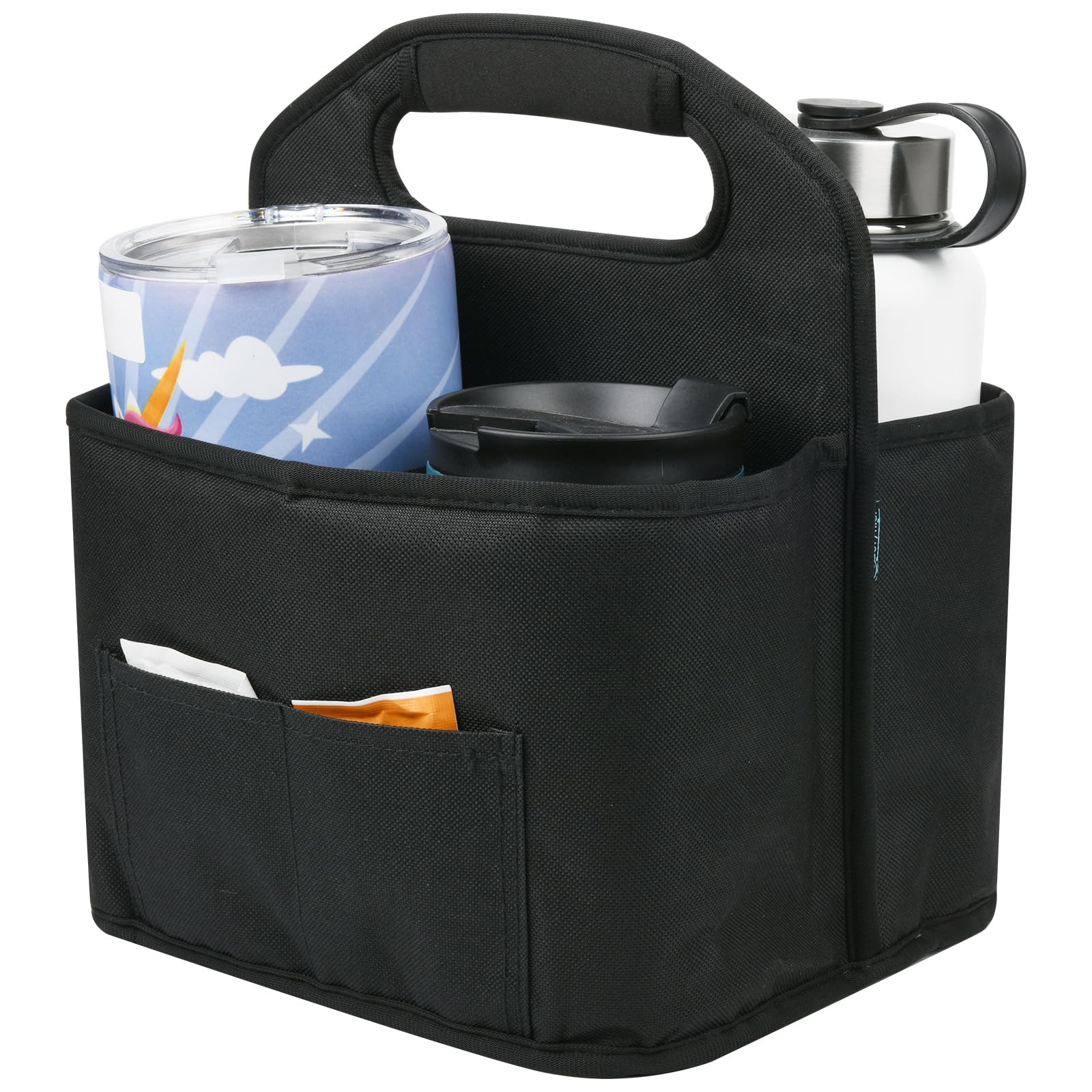 Amazon.com: Beautyflier Drink Carrier with Handle for Delivery Reusable ...