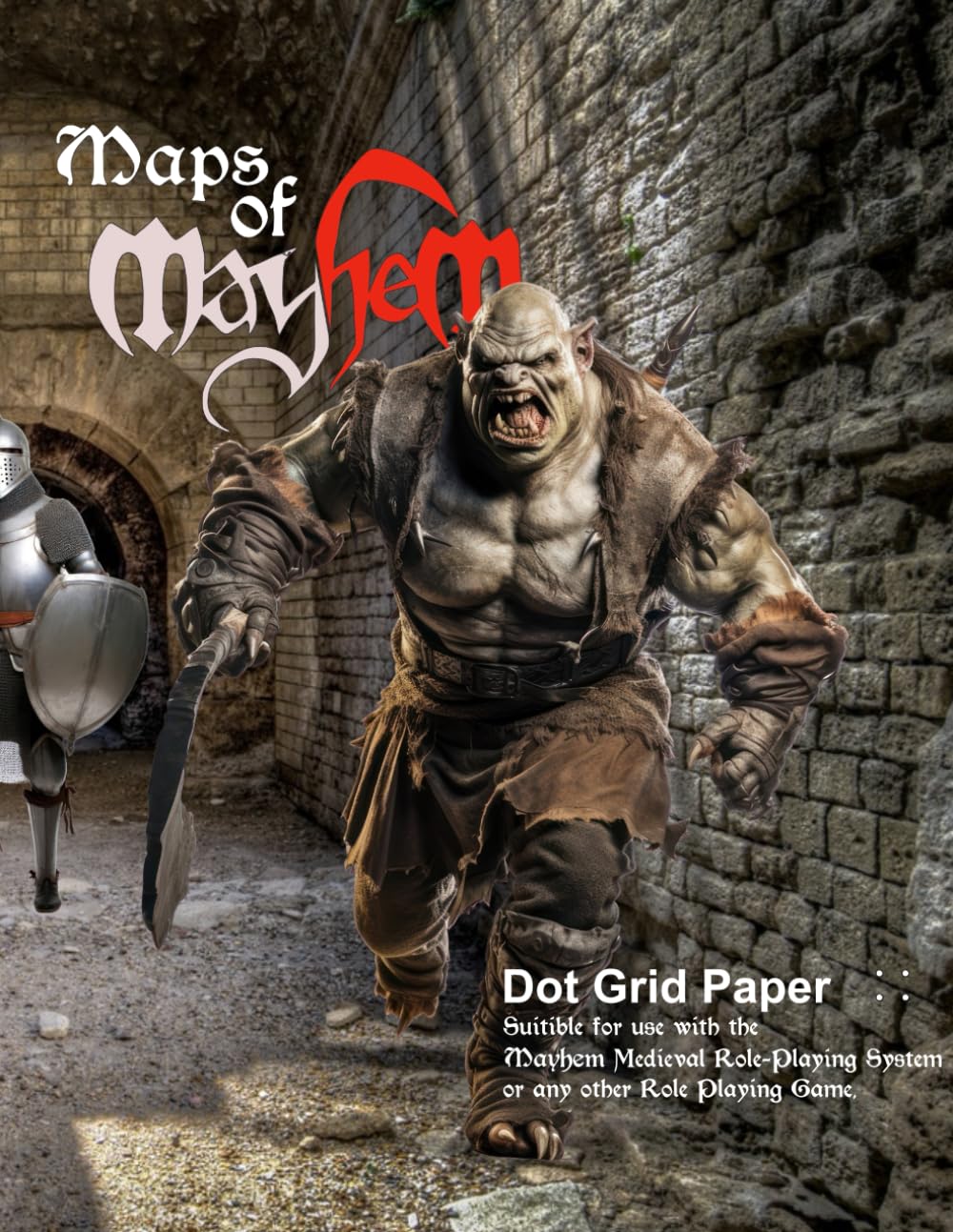 Maps of Mayhem: Dot Graph Paper: Publishing, Dreadnaught: Amazon.com: Books