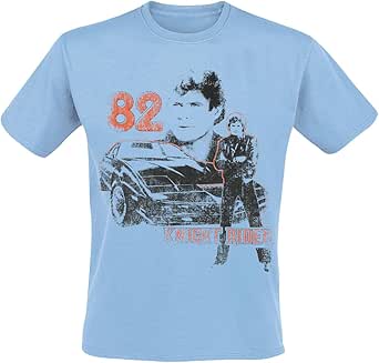 Amazon.com: Officially Licensed Merchandise Knight Rider 1982 T-Shirt ...