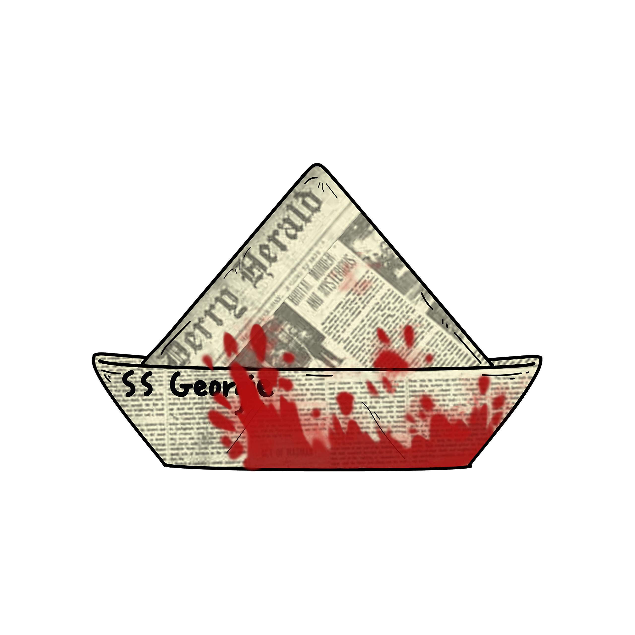 Amazon.com: SS Georgie Boat Scary Clown Horror Movie - Die Cut Vinyl ...