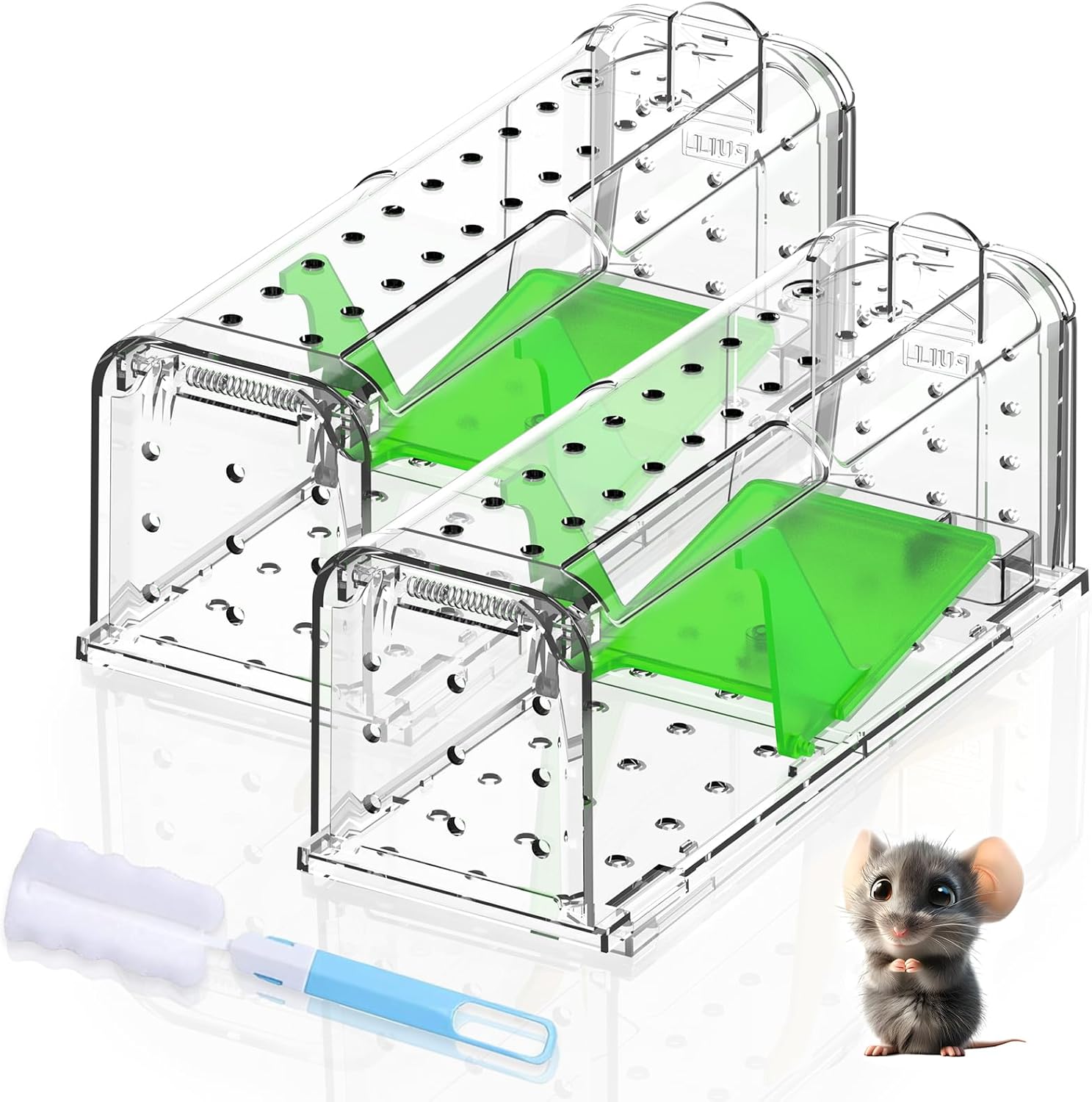 Humane Mouse Traps Indoor Outdoor: Mouse Traps for indoor, Pets and ...