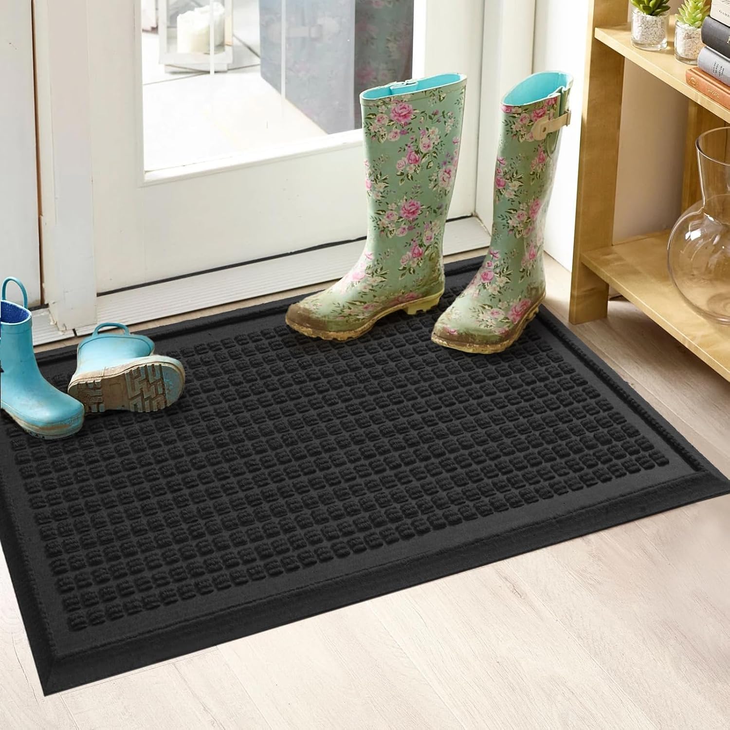 Amazon.com: HIYARD Boot Tray for Entryway, Non-Slip Shoe Tray Drying ...